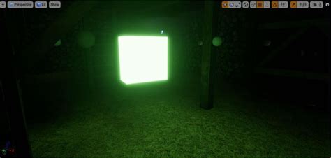 need help lighting scene with emissive materials using blueprints r