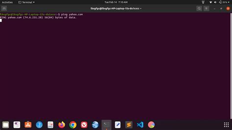 Why After Update Ubuntu 2004 Lts Terminal Stopped Pinging Websites