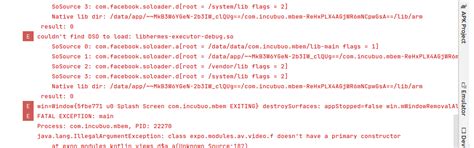 Class Expomodulesavvideof Doesnt Have A Primary Constructor