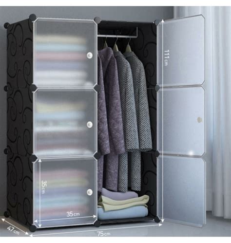 조립식 간이 Diy 1인 미니 원룸옷장 작은옷장 자취방 티몬