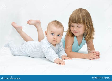 Loving Siblings Stock Image Image Of Sibling Innocent 6024375