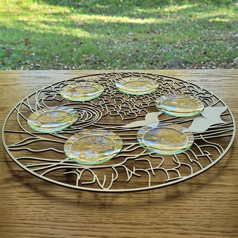 Hallel Seder Plate Passover Seder Art Etsy