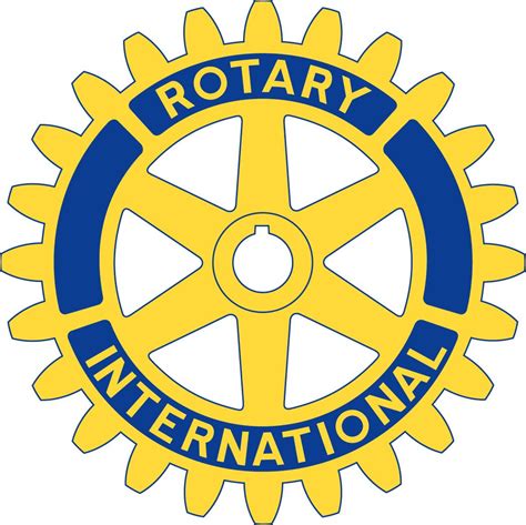 Light Up Rotary Logo