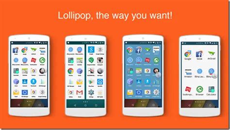 Top 5 Best Android Lollipop Launcher Apps Gadgets To Use