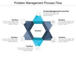 Problem Management Process Flow Ppt Powerpoint Presentation Visuals Cpb PowerPoint Templates