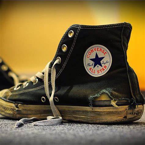 My Old Converse Aged Converse Old Chuck Taylors Destroyed Converse
