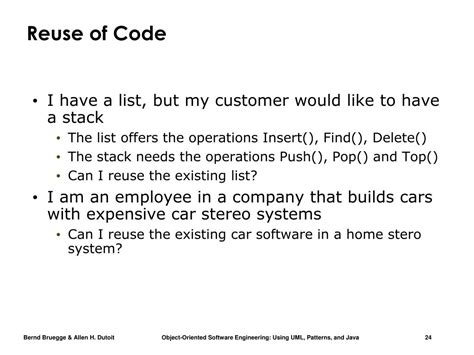 Ppt Chapter 8 Object Design Reuse And Patterns Powerpoint Presentation Id3051897