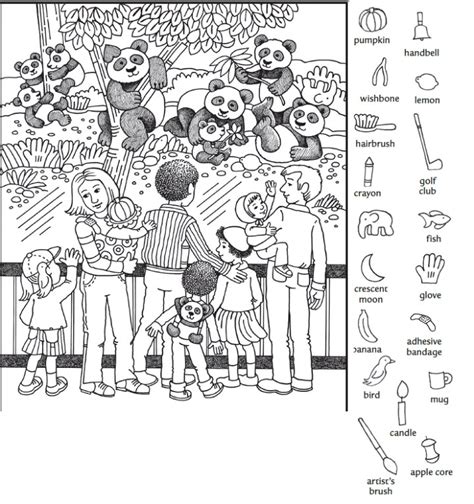 숨은그림찾기 프린트 ★ Highlights Hidden Pictures Hidden Pictures Hidden Picture Puzzles