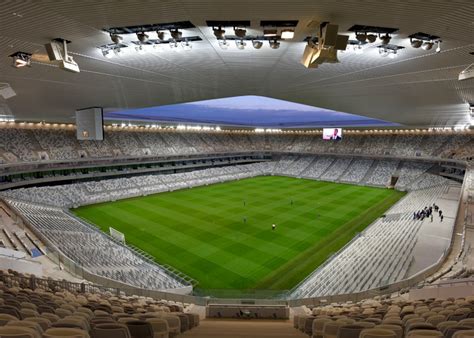 Herzog And De Meurons Bordeaux Stadium Framed By Columns