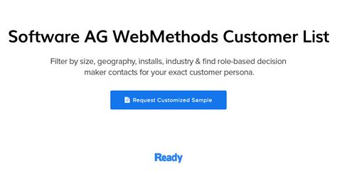 List Of 2040 Software Ag Webmethods Customers