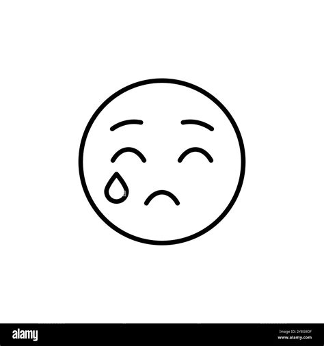 Crying Emoji Icon Stock Vector Image And Art Alamy