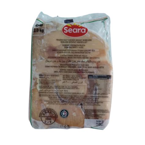 Pechuga De Pollo Sin Piel Y Sin Hueso Seara 2kg Don Valdes