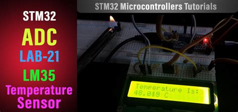 stm32 lm35 temperature sensor example lm35 with stm32 adc