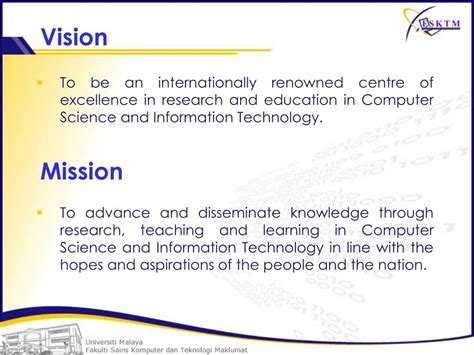 Ppt Faculty Of Computer Science And Information Technology University