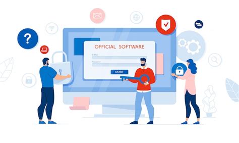 Premium Vector Official Software Access Audit Program Analyses