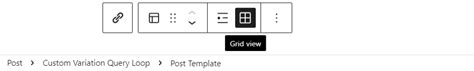 Javascript Wordpress Gutenberg Corequery Block Missing Grid View