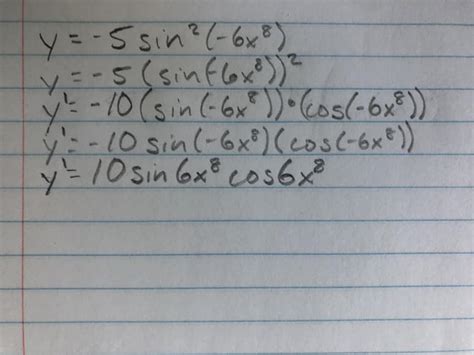 [calculus] What Am I Doing Wrong Here Chain Rule R Homeworkhelp