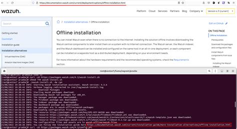 Outdated In Wazuh Installation Assistant Output For The Offline Installation Issue