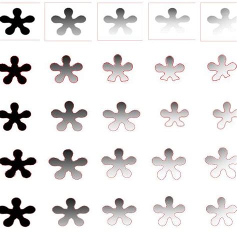 Segmentation Results On A Synthetic Image Where The Strength Of Download Scientific Diagram