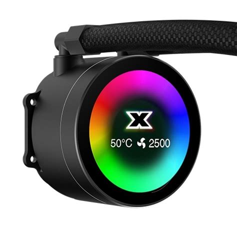 Xigmatek FROZR O 240 OLED Display Liquid CPU Cooler ARGB AIO