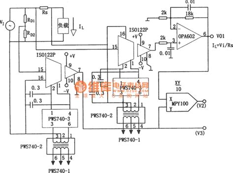 Power Line Load V I And P Isolation Detection Circuit Light Control Control Circuit