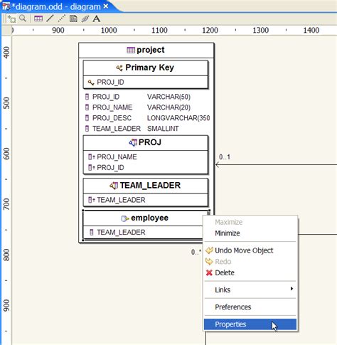 Eclipsedatabase Database Editor Properties Foreign Key