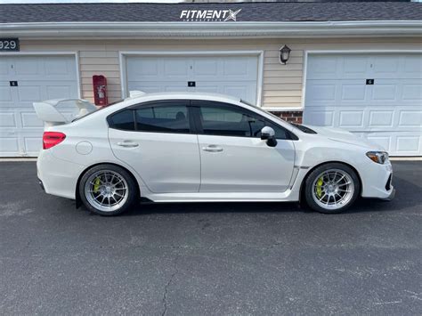 2020 Subaru Wrx Sti Base With 18x95 Enkei Nt03m And Michelin 255x40 On