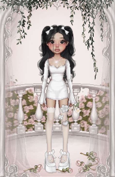 Julietblacksmith On Everskies🤍 Everskies Valentines Coquette Dress