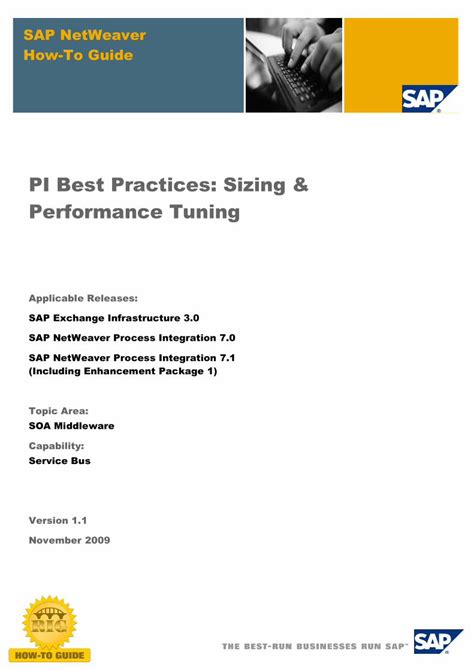 pdf pi best practices sizing and performance tuning dokumen tips