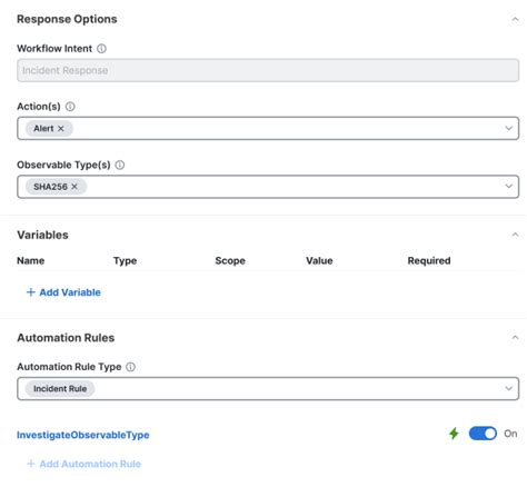 Workflow Intent