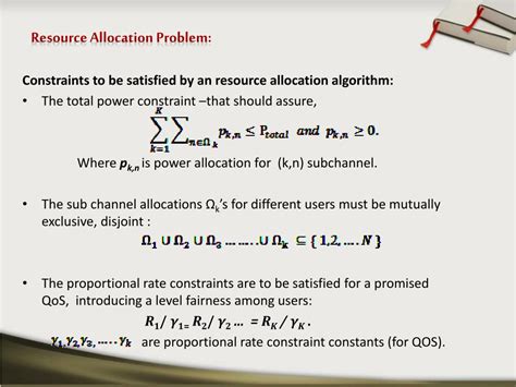Ppt Adaptive Resource Allocation Algorithm For Multiuser Mimo Ofdm