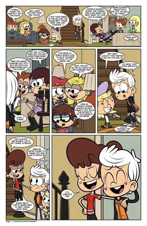 Pin By On The Loud House Fanart Loud