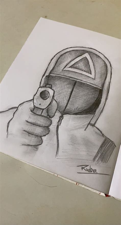 Best How To Draw Squid Game Guard Artofit