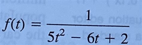 Solved F T 15t2 6t 2 Find The Derivitative