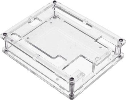 Buy Uno R Compatible With Arduino Cable Transparent Acrylic Case For Uno R At Best Price