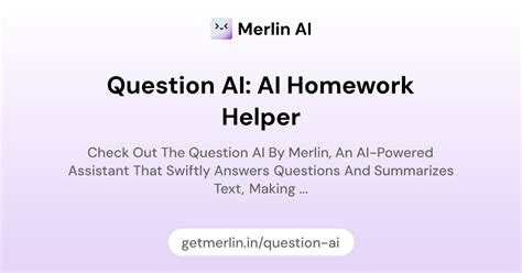 Question Ai Ai Homework Helper