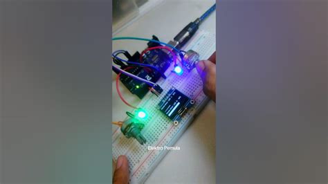 Kontrol Kecerahan Led Dengan Potensiometer Proyek Arduino Sederhana Youtube