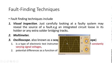 Fault Finding Techniques Functional Testing At Paul Harlan Blog
