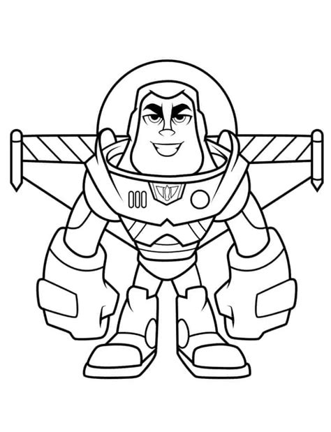 50 Desenhos Para Colorir Buzz Lightyear Space Ranger Prontos