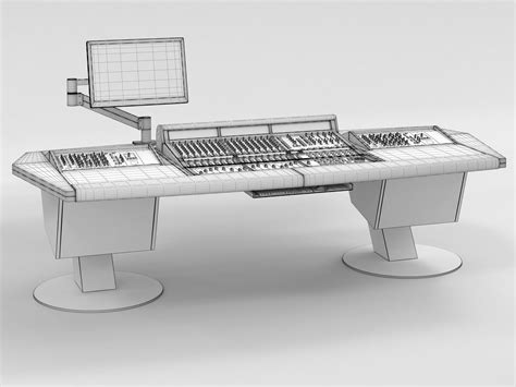 Solid State Logic Matrix D Model TurboSquid