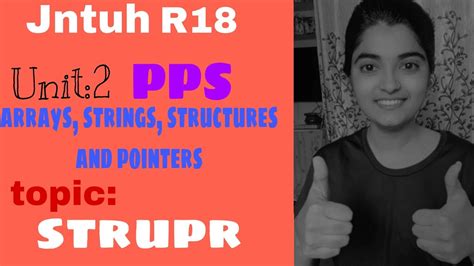 Pps R18 Unit2 Strupr Basic Strings Available In C Topic8