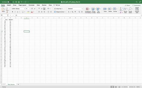 Solved The Accompanying Data File Shows The Midterm And