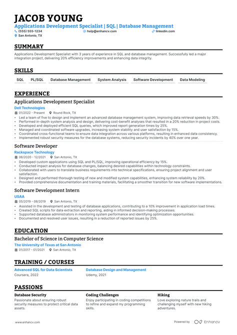 1 Successful Senior Software Testing Specialist Resume Example And Writing Tips For 2024