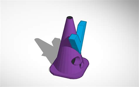 3d Design Vortexs Cone Tinkercad 3d Design Vortexs Cone Tinkercad