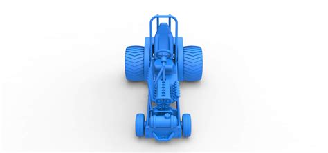 Mini Rod Pulling Tractor 125 3d Model By Techitemsrock