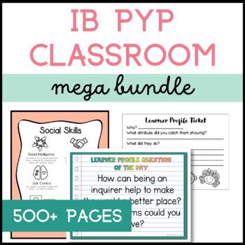 IB PYP Classroom Mega Bundle By A Primary Years Perspective TPT
