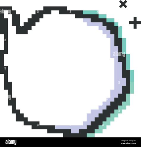 Empty Pixelated Comic Bubble Chat Vector Stock Vector Image And Art Alamy Empty Pixelated Comic Bubble Chat Vector Stock Vector Image And Art Alamy