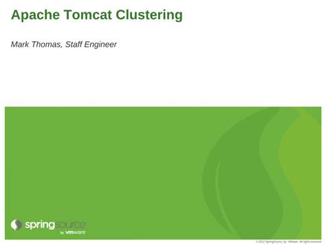 Pdf Apache Tomcat Clustering Dokumentips