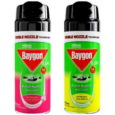 Jual Baygon Anti Nyamuk Murah 200ml Baygon Insektisida Spray Flower