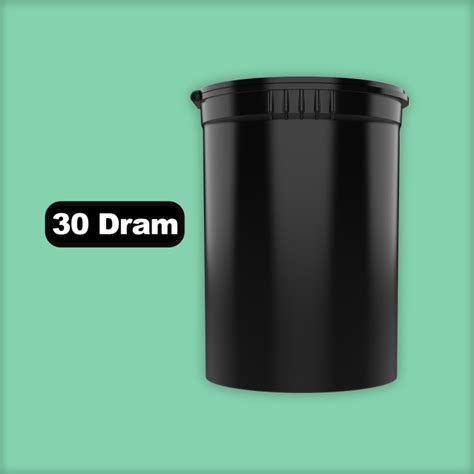 30 Dram Pop Top Container High Lock